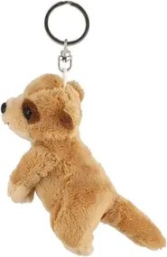 TEDDIES Plyšový přívěsek Surikata hnědá / 5x10 cm / od 0 měsíců