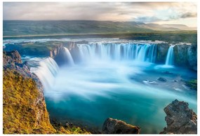 Fototapeta Islandský vodopád 104x70