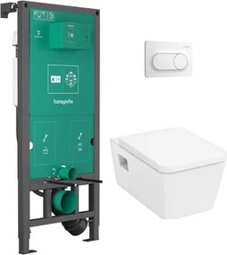 Závěsný WC set Hansgrohe EluPura Original Q HGWCBAL15