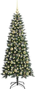 Umělý vánoční stromeček Zelená 150 cm PVC, plast a ocel 3395812