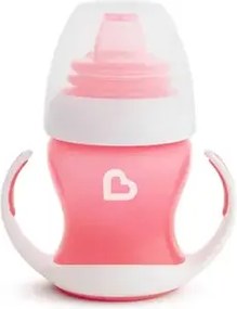 Munchkin - Hrneček pro první doušky 118 ml - růžová / od 4 měsíců