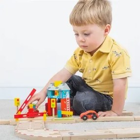 Bigjigs Rail Závory s návěstím / od 3 let