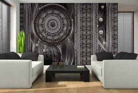 Fototapeta - Abstrakce černobílých snů (152,5x104 cm)