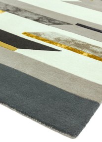 Tribeca Design Kusový koberec Blondie Rhombus Mustard Rozměry: 120x170 cm