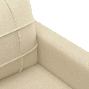 4dílná sedací souprava s poduškami krémová textil 3201252