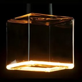 SEGULA LED Floating Cube 86 čirá / Žárovka / E27 / 4,5W(28W) / 300lm /