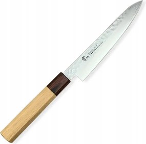 Nůž WA-Petty 150mm, Sakai Takayuki VG-10 Zelkova Oktagon