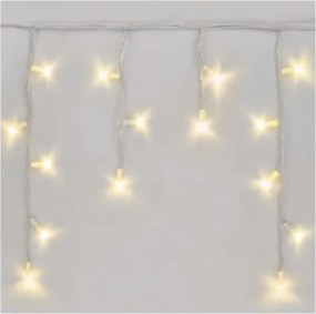 Propojovací vánoční řetěz bez zdroje EMOS Connecting D2CW02 ZY2157 50LED krápníky 3m teplá bílá