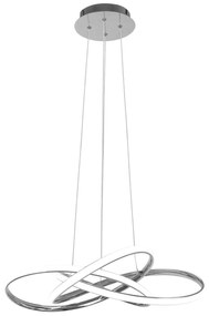 Toolight, Node moderní stropní svítidlo LED + dálkové ovládání APP816-CP, chromová, OSW-03997