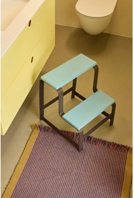 Černý/modrý stupínek z dubového dřeva Step – Hübsch