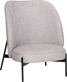 Světle šedé křeslo Area – Hübsch