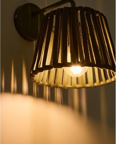 LED nástěnné solární venkovní svítidlo (výška 23 cm) Aldet – Kave Home