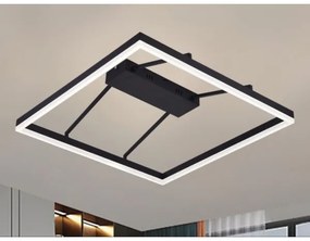 LED Stmívatelný přisazený lustr LED/55W/230V 3000-6500K + dálkové ovládání