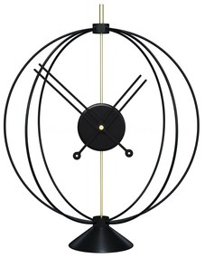 Designové stolní hodiny AT309 Atom 35cm