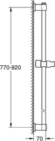 Grohe Vitalio Universal - Sprchová tyč 90 cm chrom