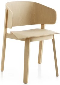 Fornasarig - Dřevěná židle WOLFGANG s područkami
