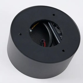 BRILAGI - LED Venkovní stropní svítidlo FORIS LED/9W/230V pr. 9 cm černá IP44