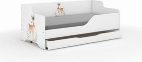 Wooden Toys Dětská postel LILU 160x80 SARENKA – komplet