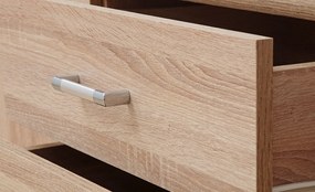 BMB Kombi komoda - imitace dřeva Dekor: Olše, Provedení: Standard - kolečkový výsuv