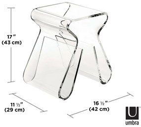 Plastový odkládací stolek 42x29 cm Magino – Umbra