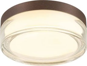 LA 1010210 CYFT XL Přisazené nástěnné a stropní svítidlo, 2700/3000/4000 K, 15 W, PHASE, 125°, IP65 černá / čirá - BIG WHITE (SLV)