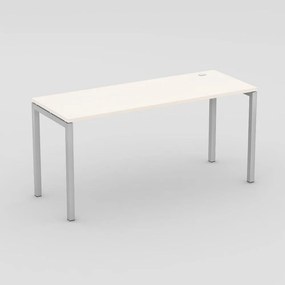 Kancelářský stůl REA PLAY RP-SPK-1600-stříbrná Dekor: BÍLÁ