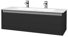Dřevojas Koupelnová skříň BONO SZZ 120 (umyvadlo Pura) Varianta: D15 Nebraska / D15 Nebraska