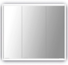 Zrcadlová skříňka s LED osvětlením Batu, 70,8 × 80 × 15,2 cm