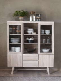 ROWICO Dřevěný kabinet BROOKLYN světlý 108565