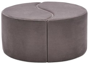 Asir Taburet JING pr. 80 cm hnědá 825BLC1612