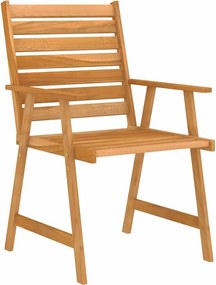 5dílný zahradní jídelní set masivní akáciové dřevo 3057843