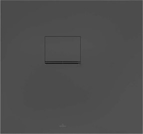Villeroy & Boch Squaro Infinity - Sprchová vanička, 80x75 cm, Antracit UDQ8075SQI2LV-1S
