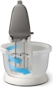 Philips Viva Collection HR3745-00 Bílá / Stolní mixér / 450W / 3l / 5