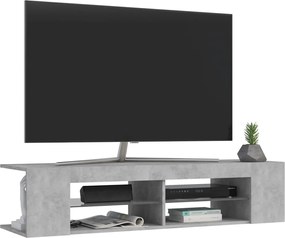 vidaXL TV skříňka s LED osvětlením 135x39x30 cm [804231] Barva: hnědý dub