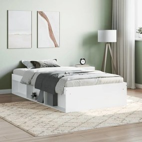 vidaXL Rám postele 90 x 190 cm [3203840] Barva: šedá sonoma