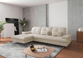XXXLutz ROHOVÁ SEDAČKA, textil, krémová Sit & More - Sedací soupravy - 000144009618