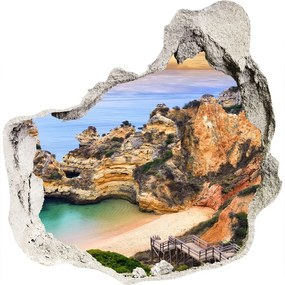 Wallmuralia Nálepka fototapeta 3D výhled Lagos Portugalsko 75x75 cm