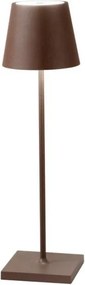 FAN LED-DRINK-BRO Nabíjecí venkovní stolní svítidlo DRINK bronz, hliník, LED 2,2 W, 190 lm, 3000 K, stmívatelné, IP54, 36 x 11 x 11 cm - FANEUROPE
