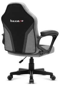 Dětská herní židle Rover 1 (černá + šedá)