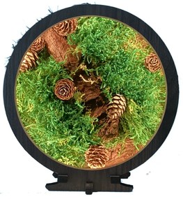 Li-Go "Mechové zátiší" lampa 20x22 cm