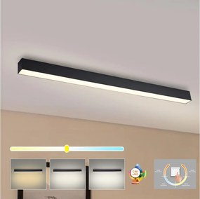 Brilagi - LED Koupelnové stropní svítidlo SLEEKLINE LED/40W/230V černá IP44