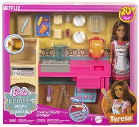 Mattel Barbie Teresa a kuchyňka