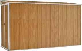 vidaXL Zahradní kůlna 118 x 288 x 178 cm pozinkovaná ocel [316227] Barva: Zelená