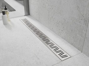 Mexen Flat 360° M22 rotační lineární odtok 50 cm, inox - 1029050-40