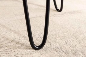 Designový odkládací stolek Island 40 cm hnědá akácie