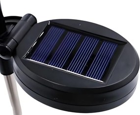 Verk Group Solární zahradní svítidla kuličky 2 kusy po 10 led svítidlech délka 70 cm