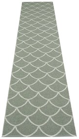 Vinylový koberec Pappelina KOTTE Army/Sage velikost: 70x450cm