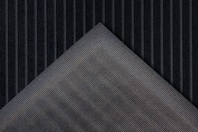 Hanse Home Collection koberce Rohožka Mix Mats Striped 105651 Black ROZMĚR: 60x90