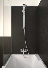 Hansgrohe Croma Select E, sprchová sada Vario se sprchovou tyčí 65 cm, bílá/chromová, HAN-26582400