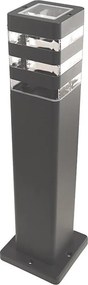 Venkovní lampa SANTA 1xE27/60W/230V IP54 50 cm antracit